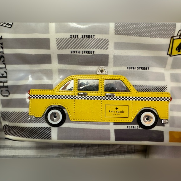 kate spade | Bags | Kate Spade Yellow Taxi Cab New York Francis Tote ...